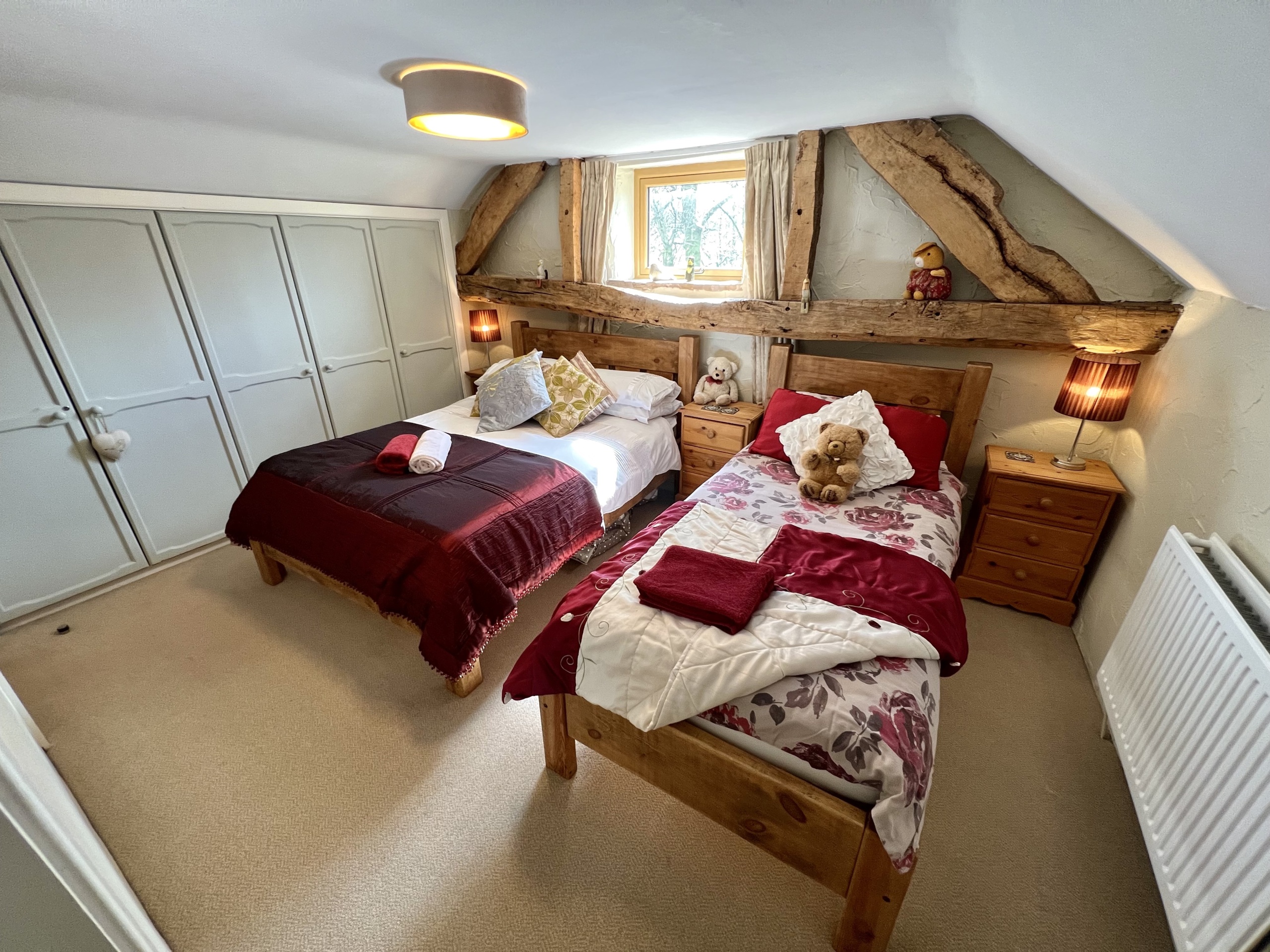 Bedrooms - Ford Wetley Cottage